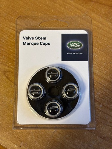 OEM Land Rover Valve Stem Caps - Evoque Satin Alloy | eBay