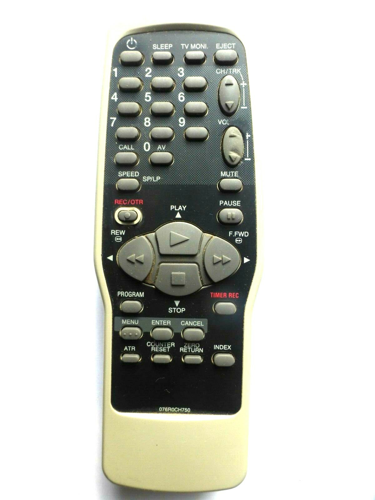 FERGUSON TV/VCR COMBI REMOTE CONTROL 076R0CH750 for FTC1400R FTC1420T ...