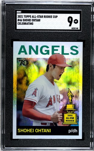 2021 Topps All Star Rookie Cup #46 Shohei Ohtani Celebrating Variation ...