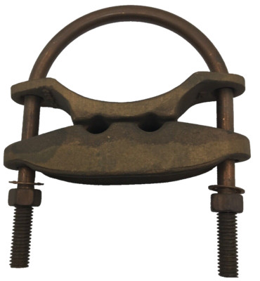 GW300-25 DOSSERT Grounding Clamp for 2 Cables to Pipe in Parallel PIPE ...