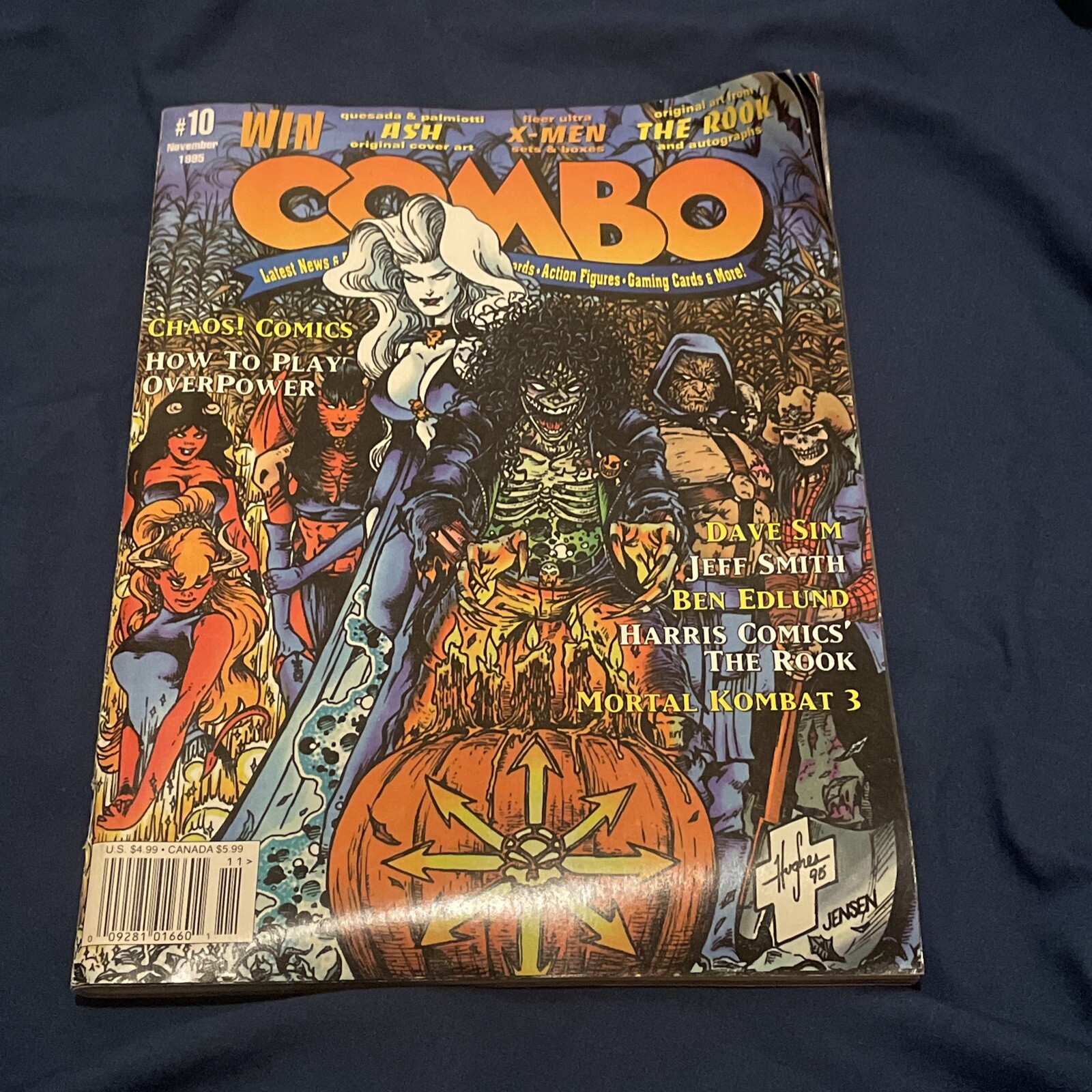 COMBO MAGAZINE #10 November 1995 in Sealed Polybag (with all inserts ...
