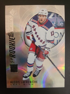 2020-21 SP Authentics Sphericity Alexis Lafreniere Rookie Card RC #101 ...