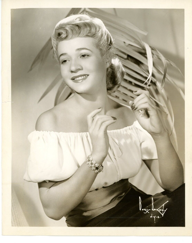 Vintage 8x10 BORIS BAKCHY Photo Actress Singer Carol Blake | eBay