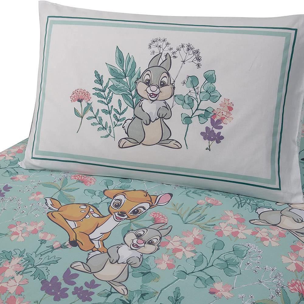 Bambi & Thumper Single Duvet Cover Set 100% Cotton Children's Bedding ...