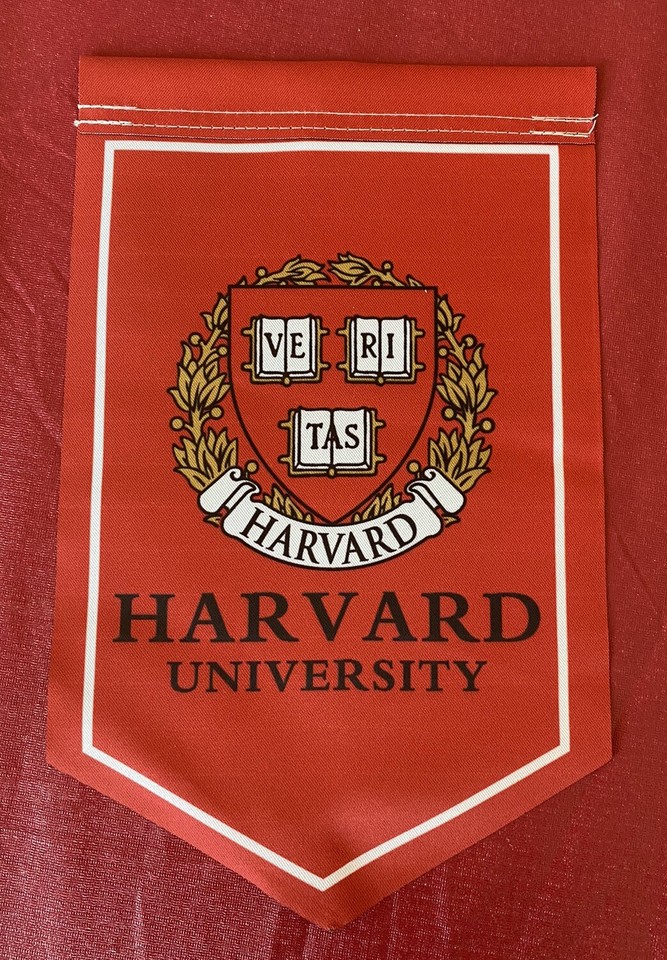 Harvard University Logo Garden Flag Yard Banner 12”x7.5” | eBay