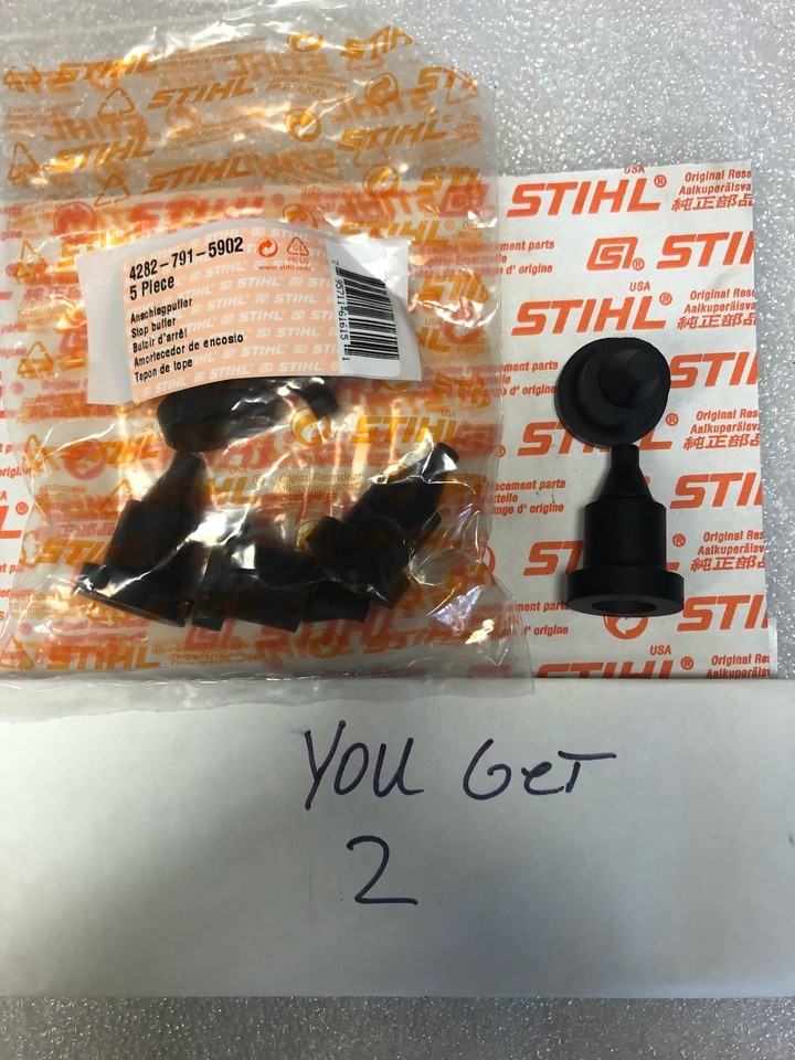 2- Stihl br600 br550 br700 br430 br700 br450 br350 stop buffer 4282 791 ...