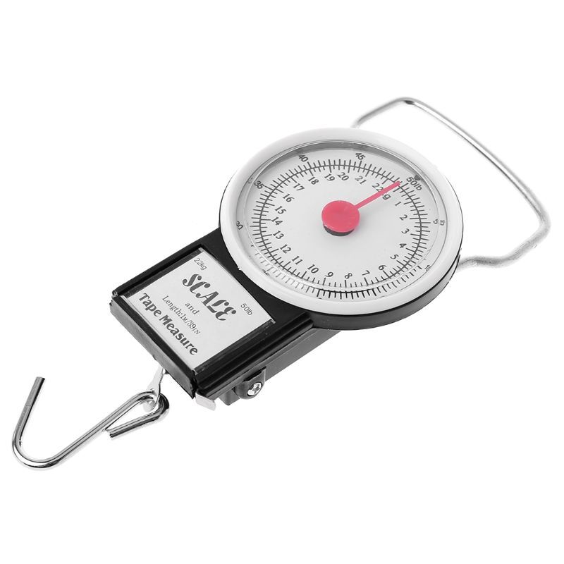 50LB Portable Mechanical Dial Scale Fish Luggage Kitchen Scale | eBay