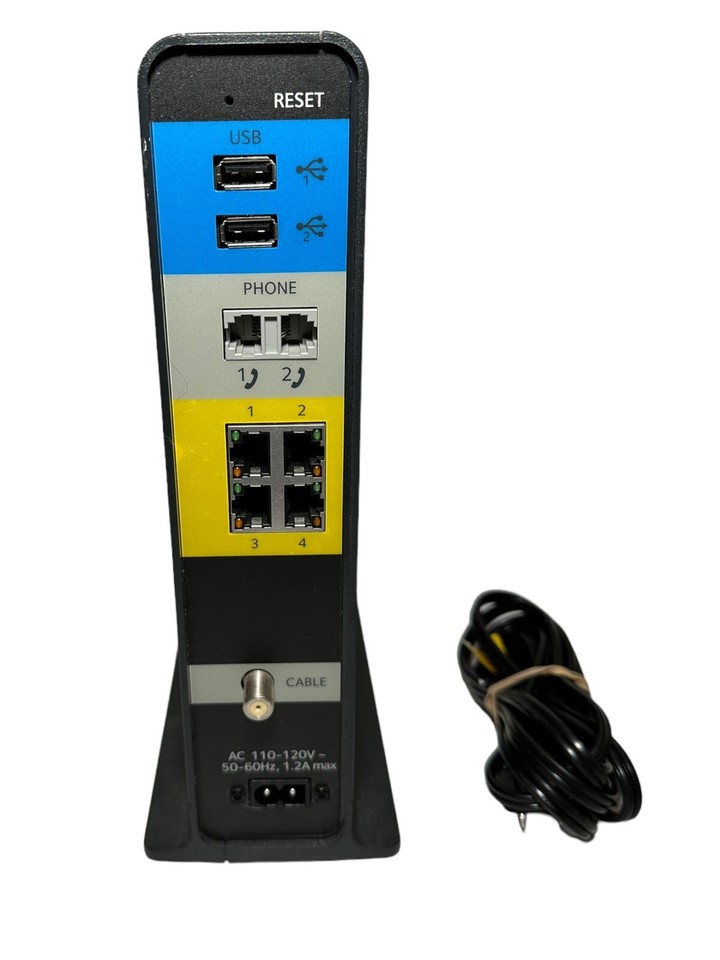 Netgear C7100V Nighthawk AC1900 WiFi Cable Modem Router 689993702452| eBay