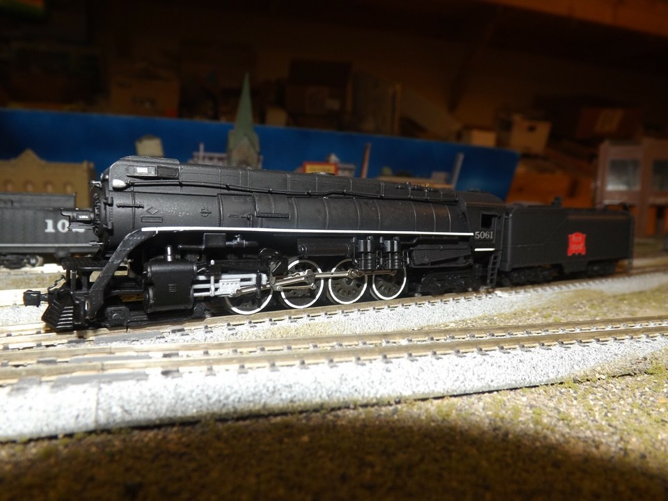 N scale custom STREAMLINE ROCK ISLAND (RI) STEAM 4-8-4 # 5061 | eBay