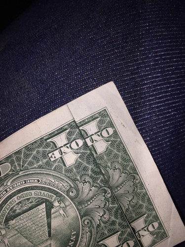 One Dollar Federal Reserve Note Miscut & Misprint Series 2017 A. | eBay