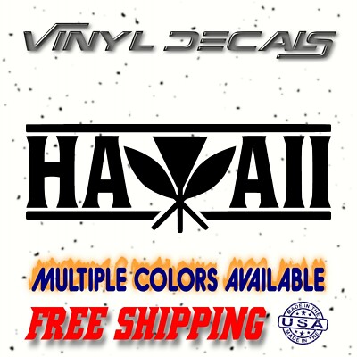 Hawaii Kanaka Maoli Vinyl Sticker Decal / car truck window islands 808 ...