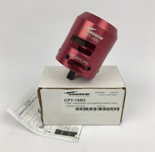 Andrew CPT-158U Universal Automated Cable Prep Tool 1-5/8 In. NEW IN ...
