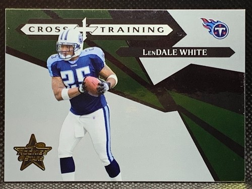 2006 Leaf Rookies & Stars - Cross Training LenDale White #CT-7 Green ...