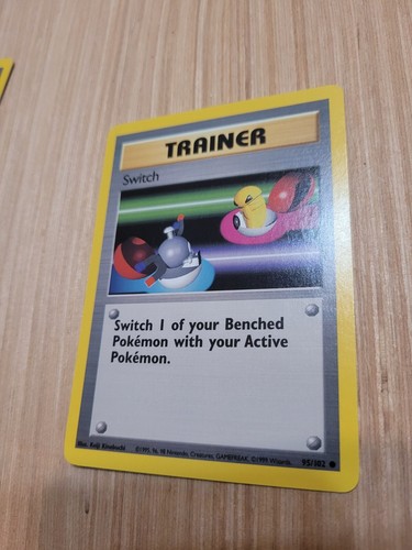 Switch - Base Set - 95/102 - Common Trainer - Pokemon Card - Unlimited ...