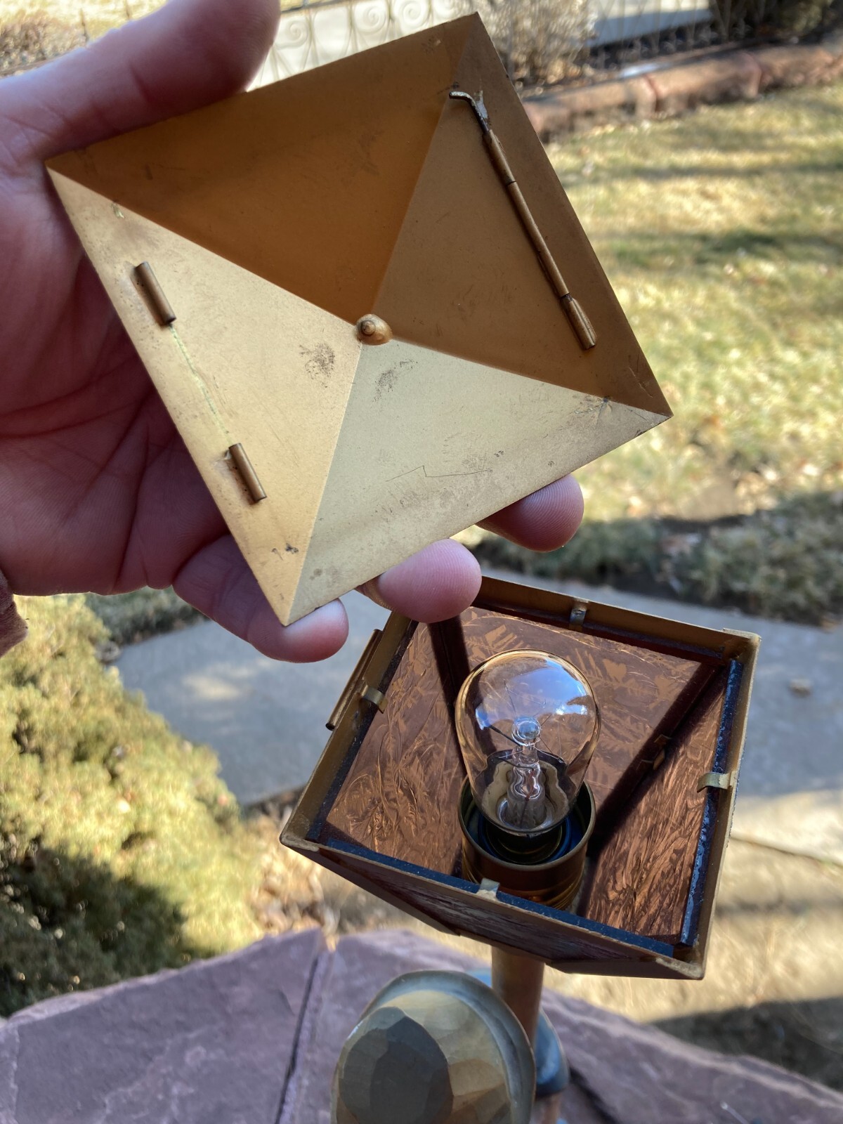 Beautiful German Whistler Black Forest Lamp Post Drunk Karl Griesbaum ...