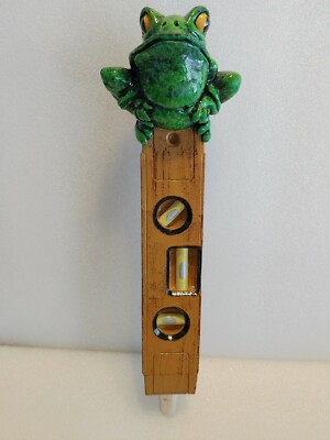 Frog Builder Level Rare Wood Look Not Yellow 12.5" Draft Beer Tap ...