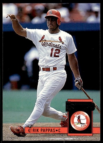 1994 Donruss Baseball Card Erik Pappas St. Louis Cardinals #205 | eBay