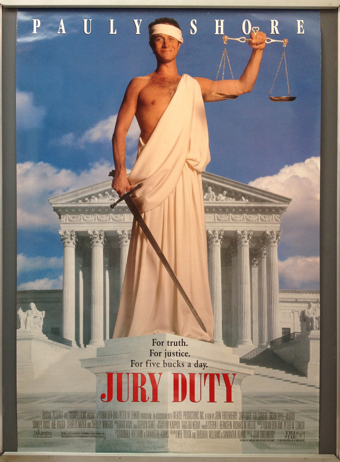 Cinema Poster: JURY DUTY 1995 (One Sheet) Pauly Shore Tia Carrere | eBay