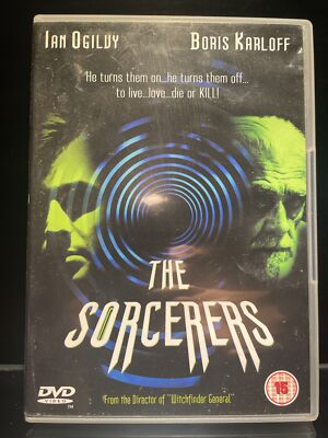 The Sorcerers DVD 1967 Tigon British Horror Movie w/ Ian Ogilvy ...