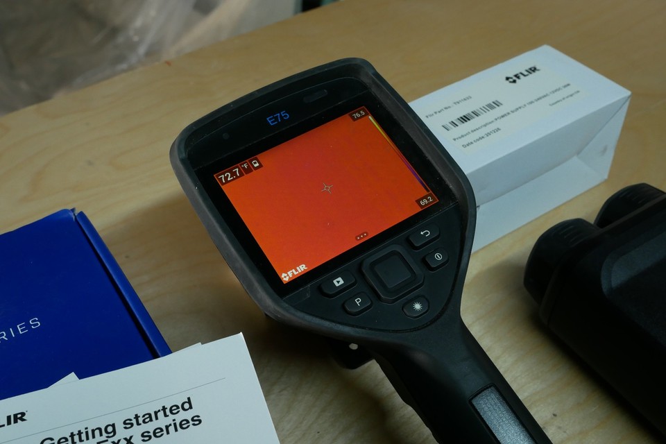 FLIR E75-24 Advanced Thermal Camera with 24 Degree Lens 845188013882 ...