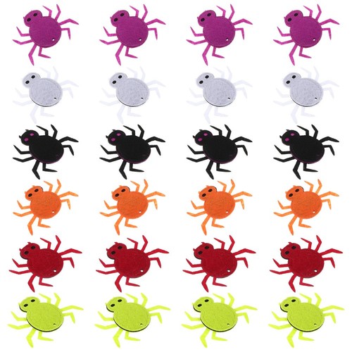 24 Pcs Clothing Accessory Patch Cartoon Sewing Applique Embroidered for ...