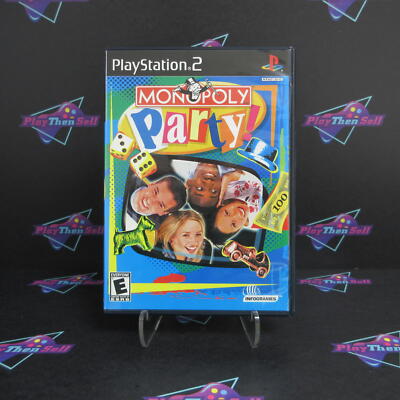 Monopoly Party PS2 PlayStation 2 - Complete CIB | eBay