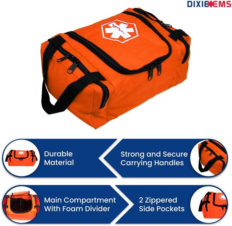Dixie EMS Dixigear Empty First Responder II Mini Bag - Orange | eBay