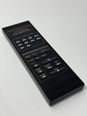FISHER Remote Control MODEL RVR-930-VCR Genuine Oem | eBay