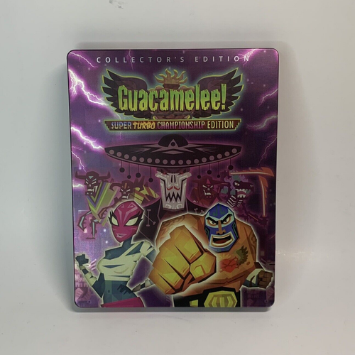 Guacamelee Super Turbo Championship | Metal game case Collector's ...