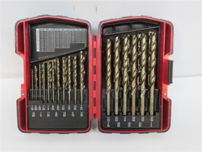 Mac Tools 6338DSB, 1/16" - 1/2" Cobalt Grade Drill Bit Set, 29 Piece | eBay