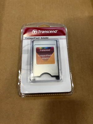 TRANSCEND COMPACT FLASH ADAPTER NEW! | eBay