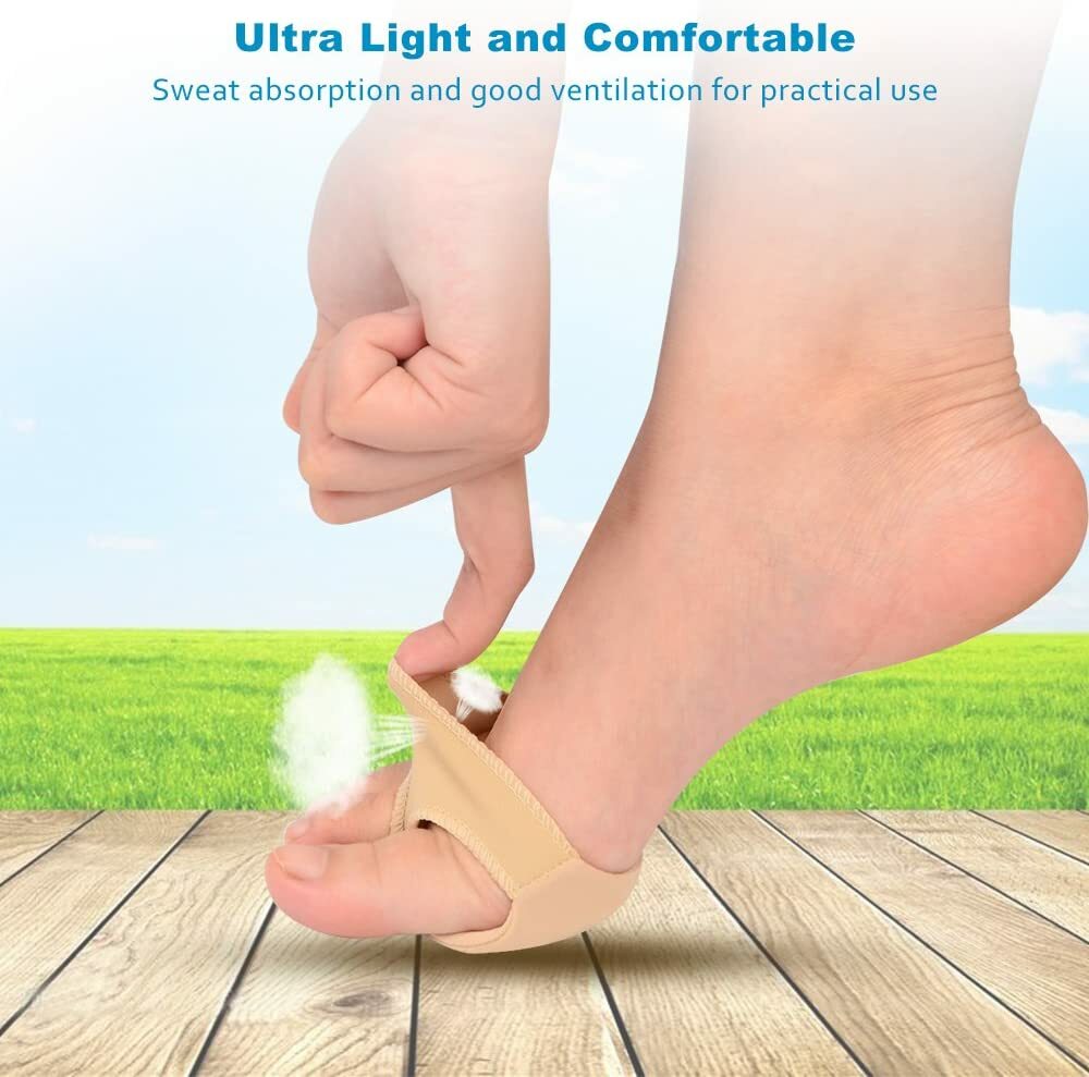 Foot Cushion Metatarsal Pads Soft Gel Protector Pain Relief Big Toe ...