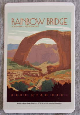 Rainbow Bridge National Monument Grand Circle Vinyl Sticker New | eBay