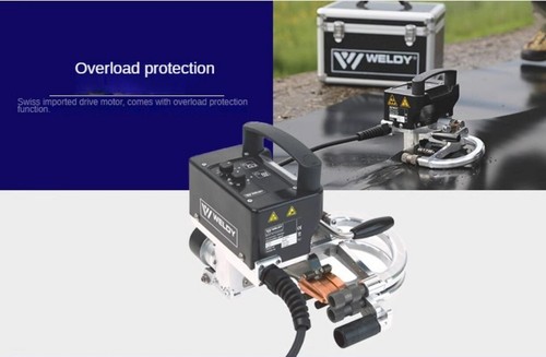 Hot Wedge Automatic Crawler Welder Portable Geomembrane Welding Machine ...
