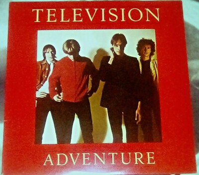 TELEVISION Adventure ELEKTRA RECORDS 1978 Butterfly Label Reissue NEAR ...