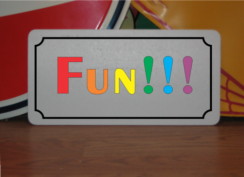 Fun Metal Sign Rainbow | eBay