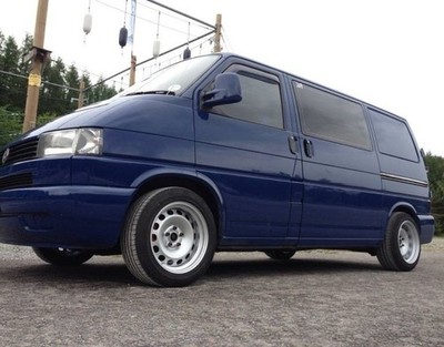 Vw Transporter T4 banded steel wheels, staggered with tyres 5x112 | eBay UK