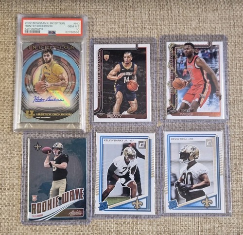 2022-23 Bowman Inception U - #HD Hunter Dickinson (RC) Auto PSA 10 Pre ...