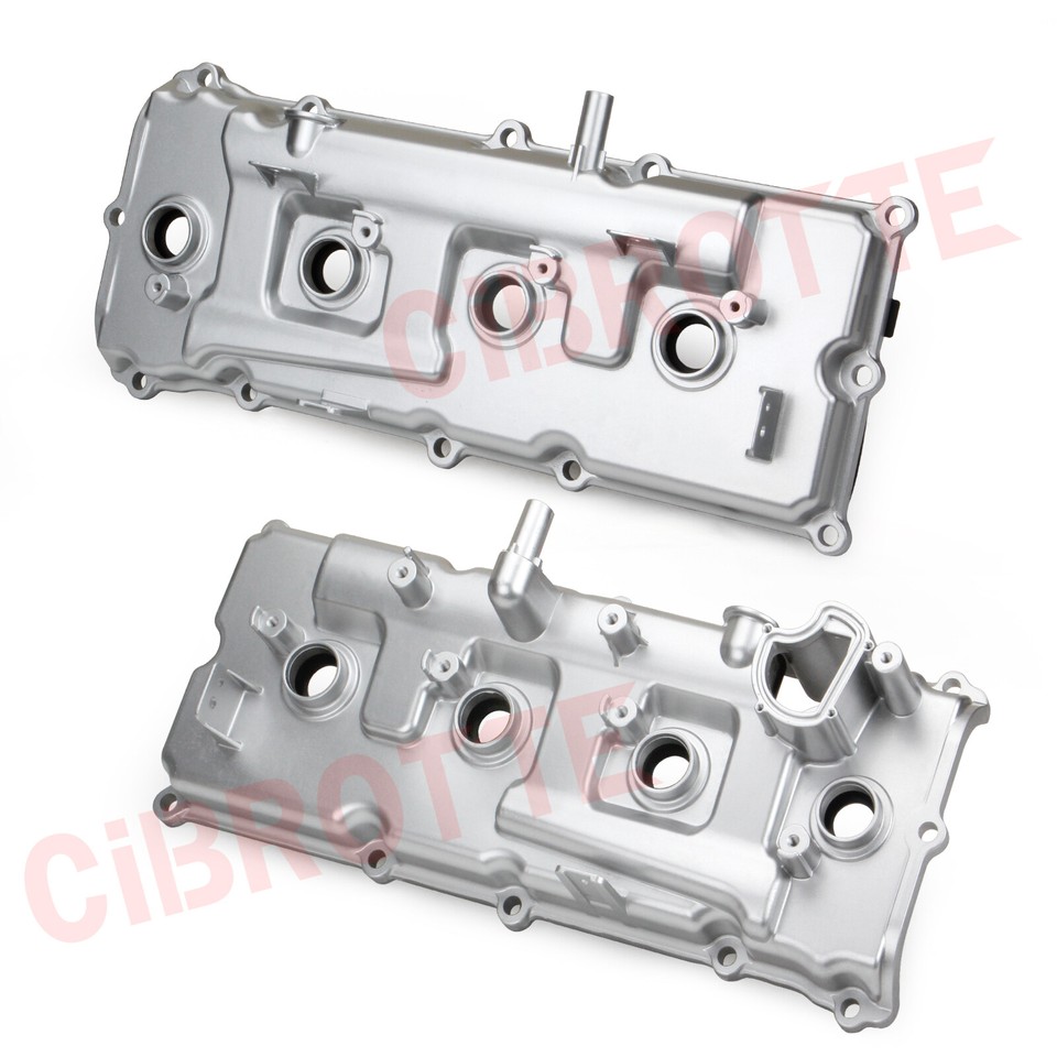 2x Aluminum Valve Cover w/ Gasket &Cap Kit for 04-10 Infiniti QX56 ...