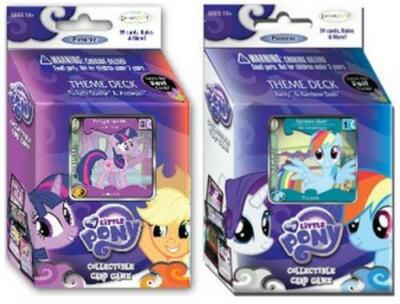 My Little Pony CCG Set of Both Premiere Theme Decks | eBay