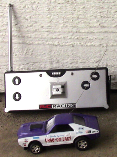 Johnny Lighning 1:64 CUSTOM MADE AMC AMX Drag-On RC Remote Control ...