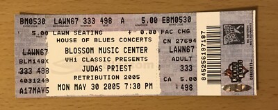 2005 JUDAS PRIEST / QUEENSRYCHE RETRIBUTION TOUR CLEVELAND CONCERT ...