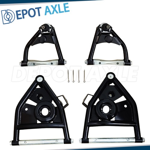 SET OF 4 UPPER AND LOWER CONTROL ARMS FOR 1973 - 1987 C10 CHEVROLET GMC ...