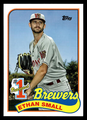Ethan Small 2020 Topps Update #P-14 Milwaukee Brewers BASEBALL ROOKIE ...