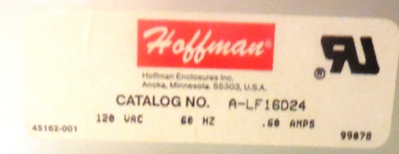 RITTAL ELECTRICAL ENCLOSURE, PS-4805, PS4805, A-LF16D24, ALF16D24 | eBay