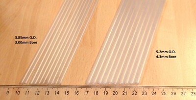 Clear / Crystal Waggler / Hollow Tip Matl. Clear. 2 Sizes | eBay UK