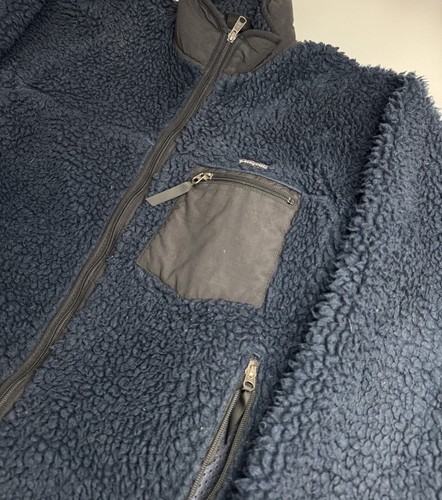 Vintage Y2K (early 00s) Patagonia deep pile fleece jacket with detached ...