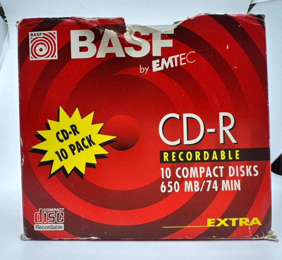 Emtec / BASF CD-R Recordable Compact Disc 74 min 650 MB Brand New | eBay