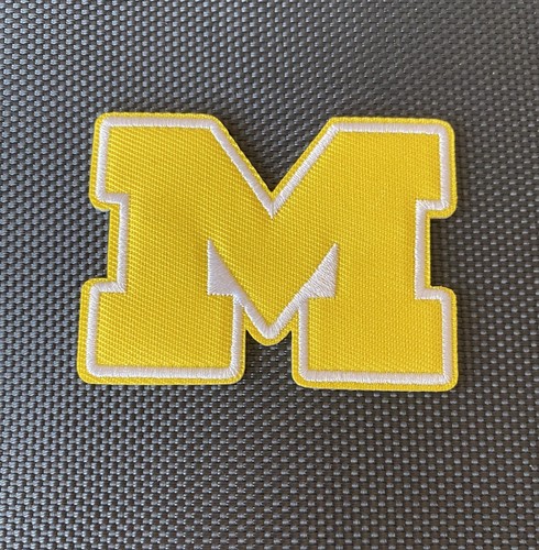 University Of Michigan Football Wolverines Embroidered Iron On Patch ...
