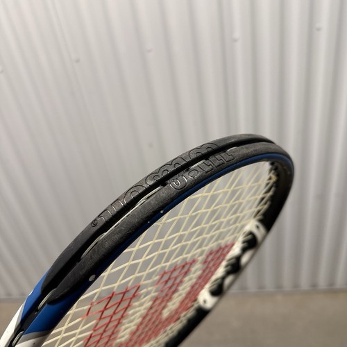 Wilson N Fury Hybrid Oversize 110 head 4 3/8” grip Tennis Racquet Blue ...